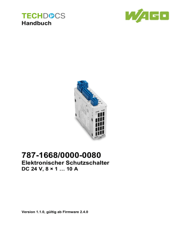 WAGO 787-1668/0000-0080 Handbuch | Manualzz