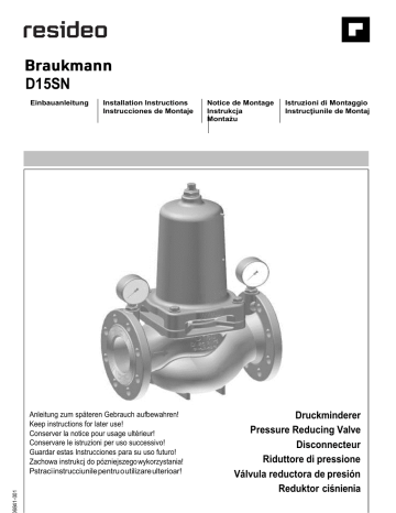 resideo Braukmann D15SN Einbauanleitung | Manualzz