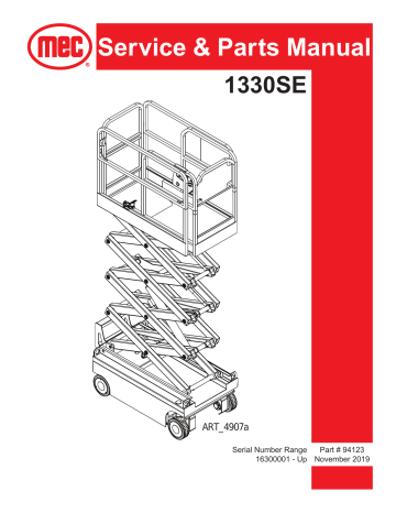 Mec 1330SE Service & Parts Manual | Manualzz