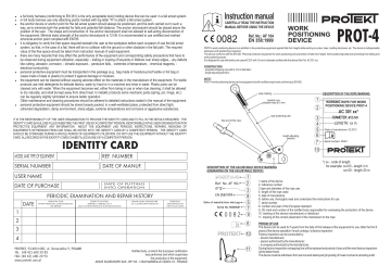 Protekt PROT-4 Instruction Manual | Manualzz