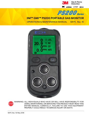 3M GMI PS200 Series Operation & Maintenance Manual | Manualzz