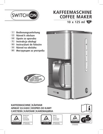 Kaufland Switch ON CM-A001 Bedienungsanleitung | Manualzz