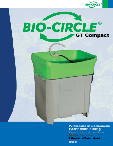 Bio-Circle GT Compact Betriebsanleitung | Manualzz