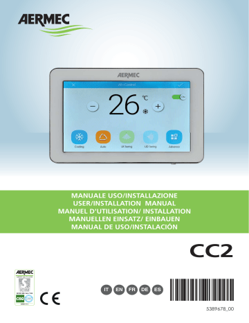 AERMEC CC2 User & Installation Manual | Manualzz