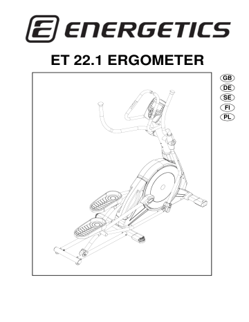 Energetics ET 22.1 ERGOMETER Bedienungsanleitung | Manualzz