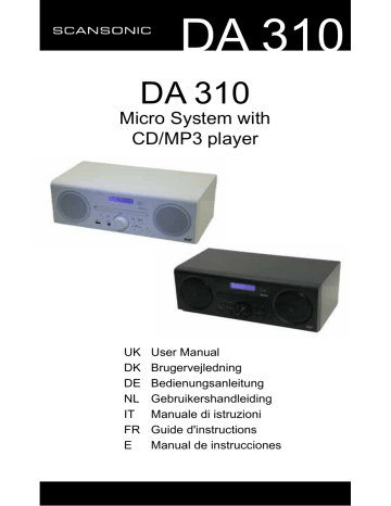 Scansonic DA 310 Serie Manual De Instrucciones | Manualzz