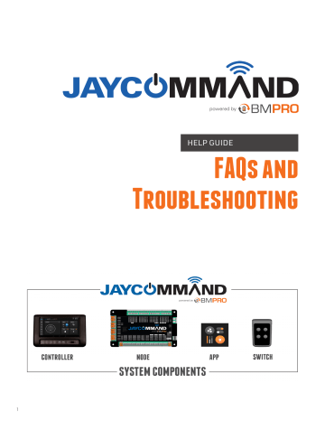 BMPRO JAYCOMMAND Help Manual | Manualzz