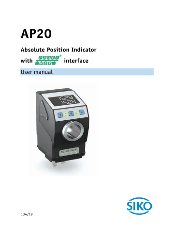 Siko AP20, AP20S User Manual | Manualzz