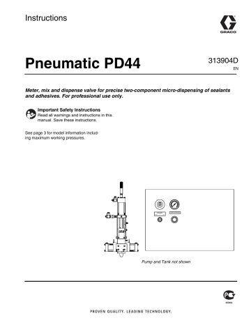 Graco PD44 Instructions Manual | Manualzz