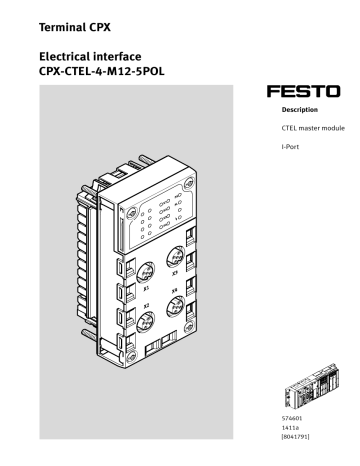 Festo CPX-FB13 Manual | Manualzz