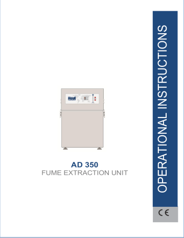 Bofa AD 350 Operation Instructions Manual | Manualzz