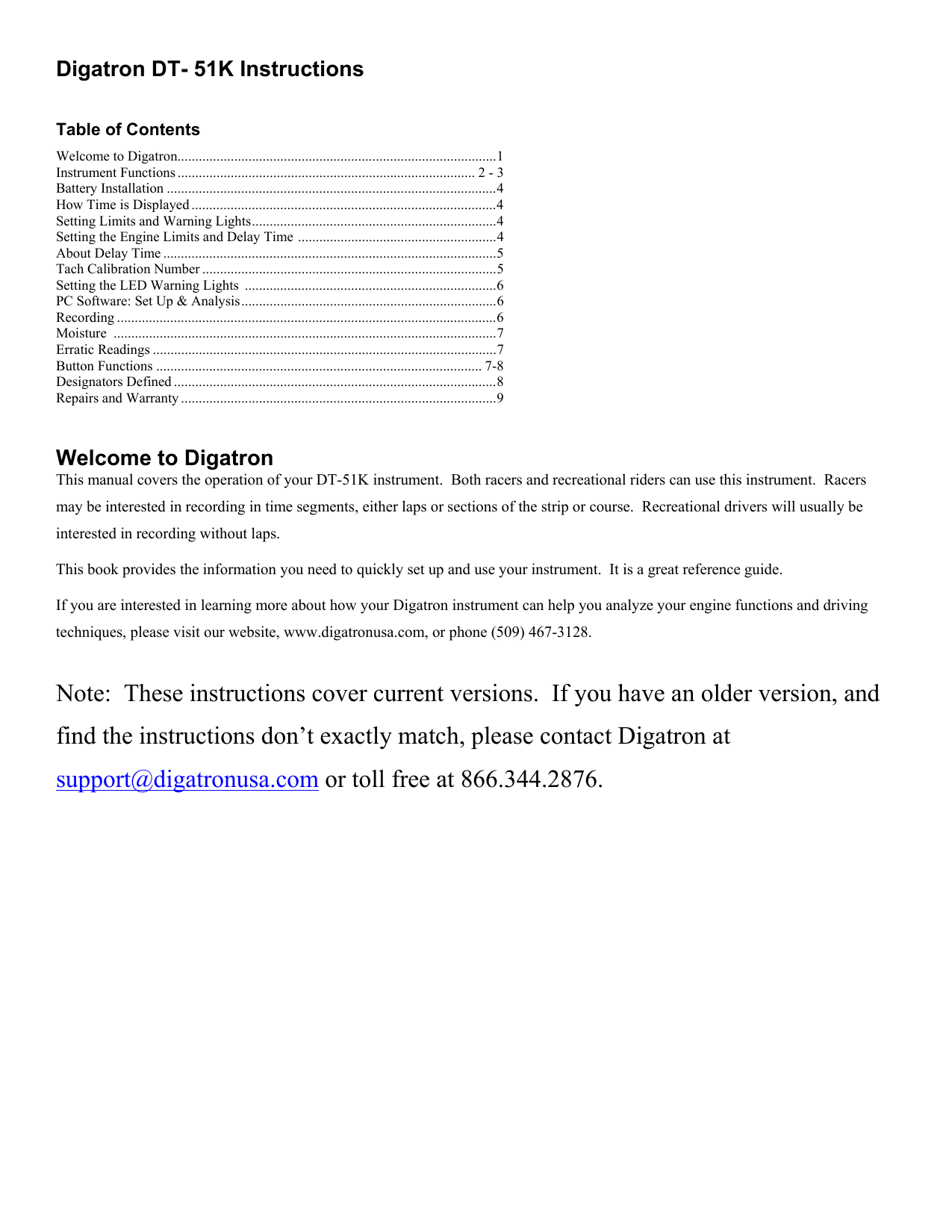 Troubleshooting Your Digatron Instrument, 44% OFF