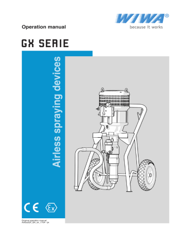 wiwa GX Series, Herkules 270 GX, Herkules 333 GX Operation Manual ...