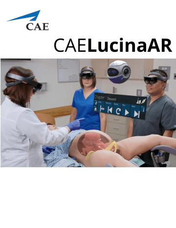 CAE Healthcare LUCINA AR Manual | Manualzz