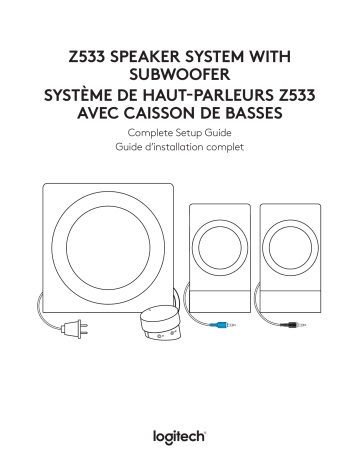 Logitech z533 Complete Setup Manual | Manualzz