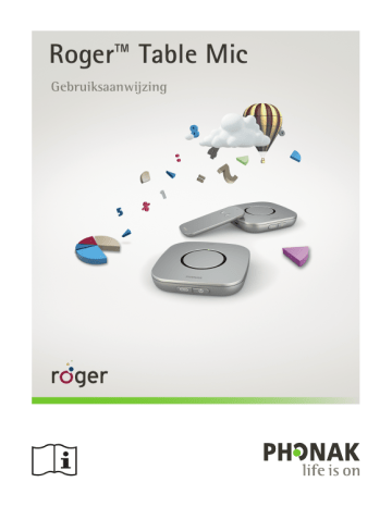 Phonak Roger Table Mic de handleiding | Manualzz