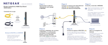 Netgear WNDR3400v2 Guía de instalación | Manualzz