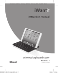 Sandstrom SKBWHBT19 Bluetooth Keyboard Instruction manual | Manualzz