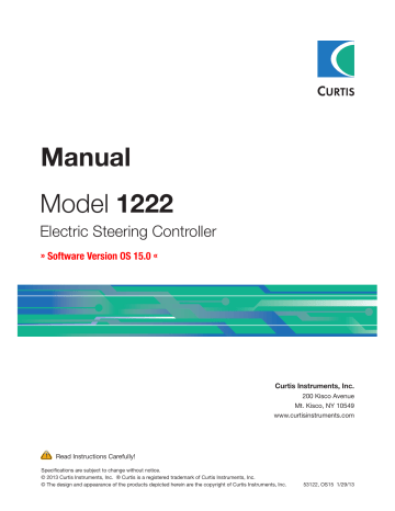 Curtis 1222 Manual | Manualzz