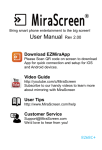 MiraScreen G20 Wireless Display Adapter User Manual | Manualzz