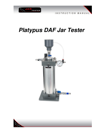 platypus DAF Jar Tester Instruction Manual | Manualzz