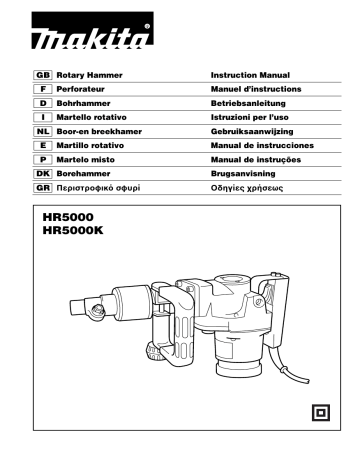 Makita HR5000, HR5000K Manual De Instrucciones | Manualzz
