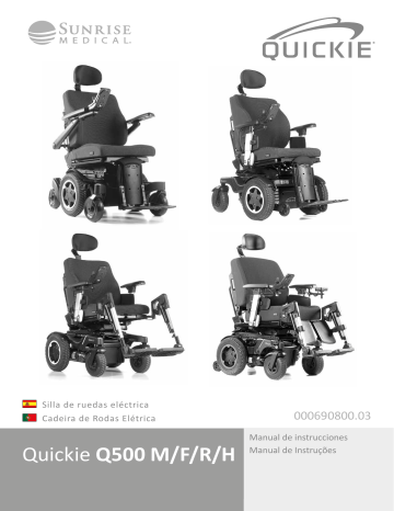 Sunrise Medical Quickie Q500 H Manual de usuario | Manualzz