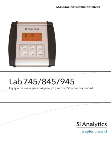 Xylem SI Analytics Lab 945 Manual de usuario | Manualzz