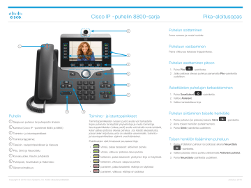 Cisco IP Phone 8811 Ip Phone User Guide | Manualzz