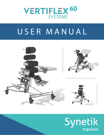 Synetik ErgoCare Vertiflex 60 User Manual | Manualzz