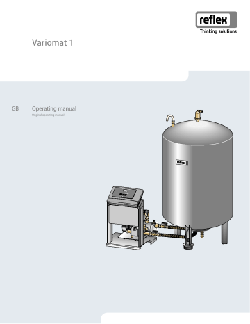 Reflex Variomat VS 1 Operating Manual | Manualzz