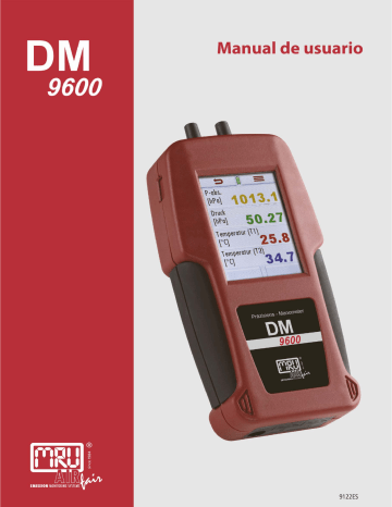 MRU DM9600 Manual de usuario | Manualzz