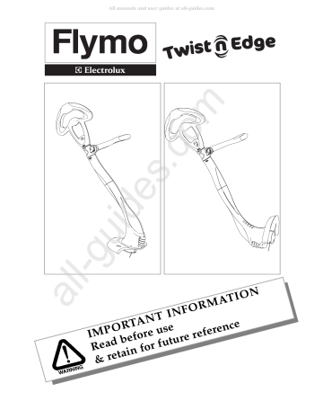 Electrolux Flymo Twist 'N' Edge 250 Manual | Manualzz