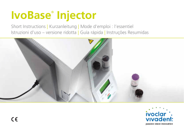 Ivoclar Vivadent IvoBase Injector Short Instructions | Manualzz