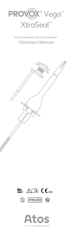 Atos Medical Provox Vega XtraSeal Clinician Manual | Manualzz