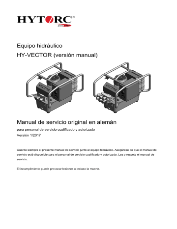 Hytorc HY-VECTOR Serie Manual de usuario | Manualzz