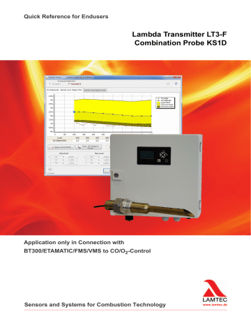 Lamtec KS1D, LT3-F Quick Reference | Manualzz