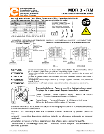 Condor SK-R3/1,0 80 Instrucciones De Montaje | Manualzz