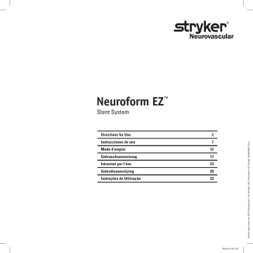 Stryker Neuroform EZ Instrucciones De Uso | Manualzz