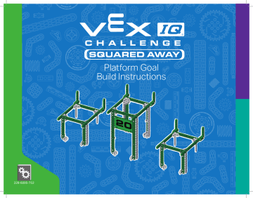 Vex Robotics IQ Challenge Squared Away Build Instructions | Manualzz