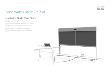 Cisco Webex Room 70 Dual Guia De Instalacion | Manualzz