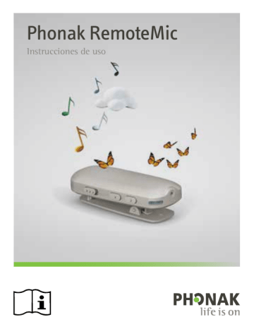 Phonak RemoteMic Instrucciones de operación | Manualzz