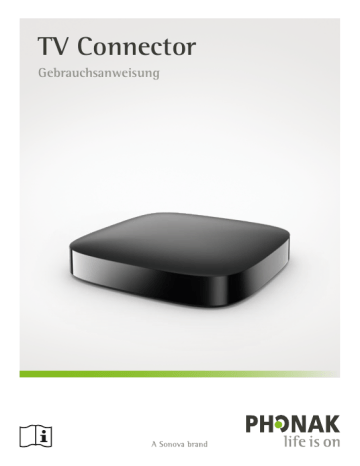 Phonak TV Connector Bedienungsanleitung | Manualzz