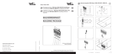 Hauff-Technik MSH Basic FUBO SR4 EBT Montageanweisung | Manualzz
