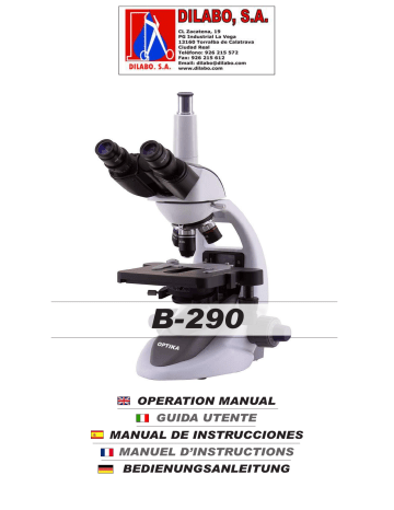 Optika B-290 Manual de usuario | Manualzz