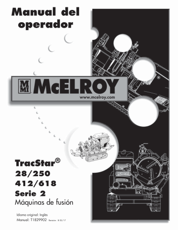 McElroy TracStar 28 Manual de usuario | Manualzz