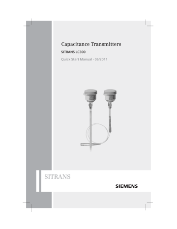 Siemens SITRANS LC 300 Manual De Instrucciones | Manualzz