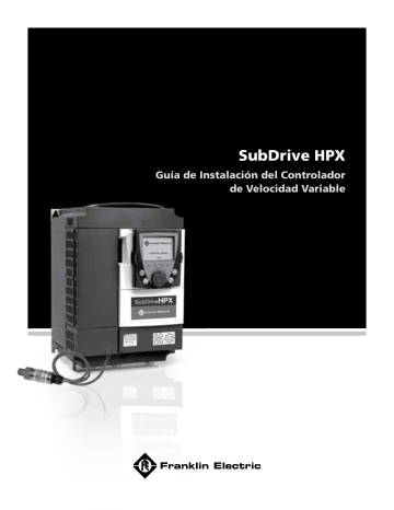 Franklin Electric SubDrive HPX Guía de instalación | Manualzz