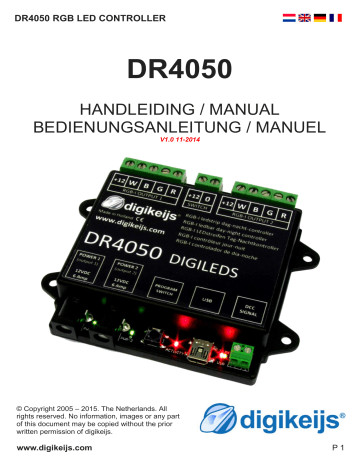 Digikeijs DR4050 Manual | Manualzz