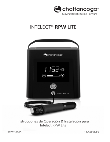 Chattanooga INTELECT RPW LITE Manual de usuario | Manualzz